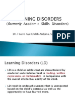 DSM 5 Specific Learning Disorder Fact Sheet | PDF | Learning Disability ...