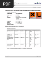 Isonel 51J | PDF | Dangerous Goods | Chemistry
