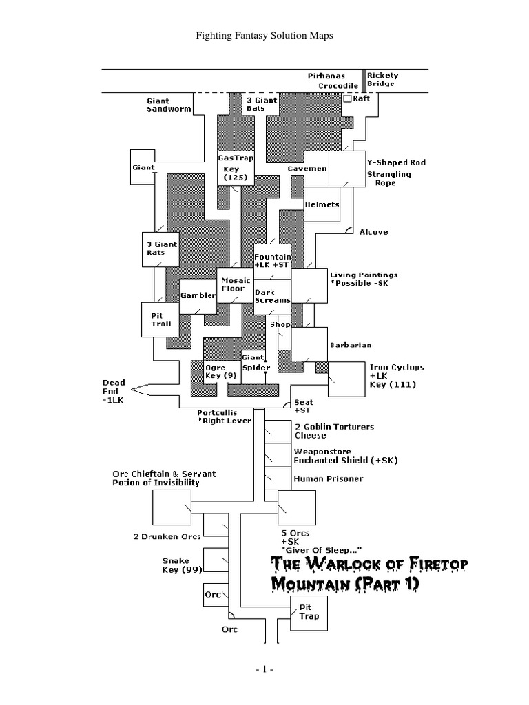A Collection of Maps Detailing the Quests and Worlds of Fighting ...