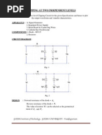 Experiment 3 - Alarm Circuit Using Logic Gates | PDF | Electronic ...