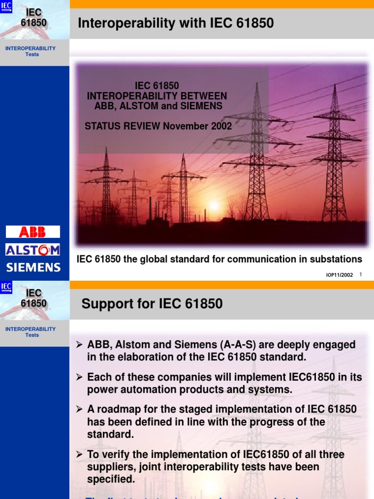 Iec61850 Goose Message | PDF | Interoperability | Electrical Substation