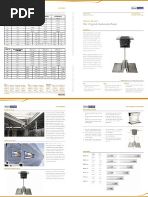 Aluma Beam Load Chart Imperial* SPAN Ft Allowable, 42% OFF