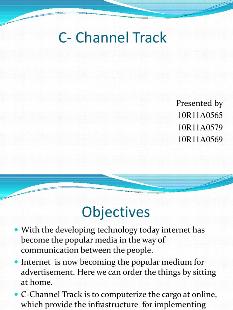 C - Channel Track - 65 | PDF | Application Programming Interface ...
