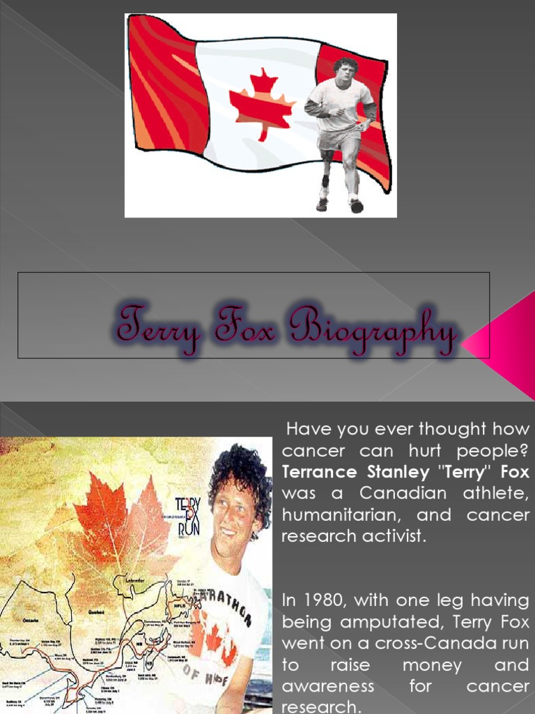 Terry Fox Biography | Download Free PDF | Wellness | Medical