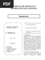 Fases Neurologicas de La Hipoglucemia | PDF