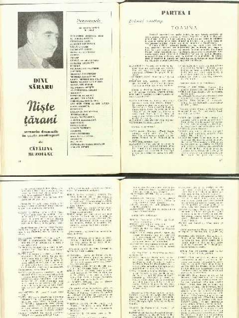 Niste Tarani - Dinu Sararu | PDF