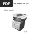 HP Printer Service PIN Codes List | PDF | Menu (Computing) | Touchscreen