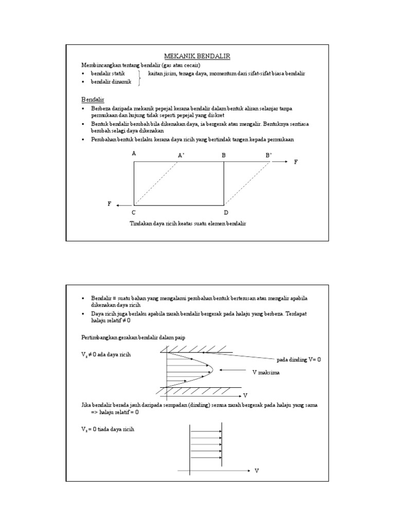 Mekanik Bendalir | PDF