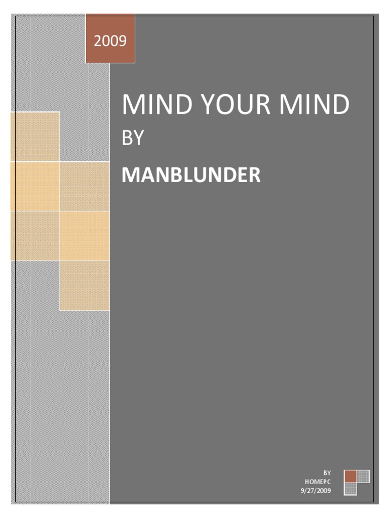 Mind Your Mind | PDF | Maya (Illusion) | Mind