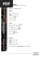 Medley Alabanzas - Acordes | PDF | Adoración Cristiana Y Liturgia