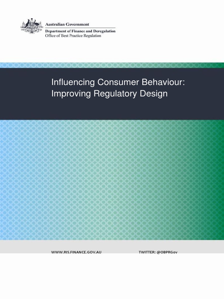 Rational Choice and Behavioural Economics - Influencing-Consumer ...