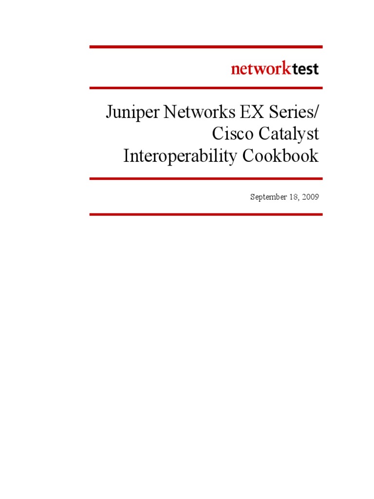 Juniper Guide | PDF | Network Switch | Router (Computing)