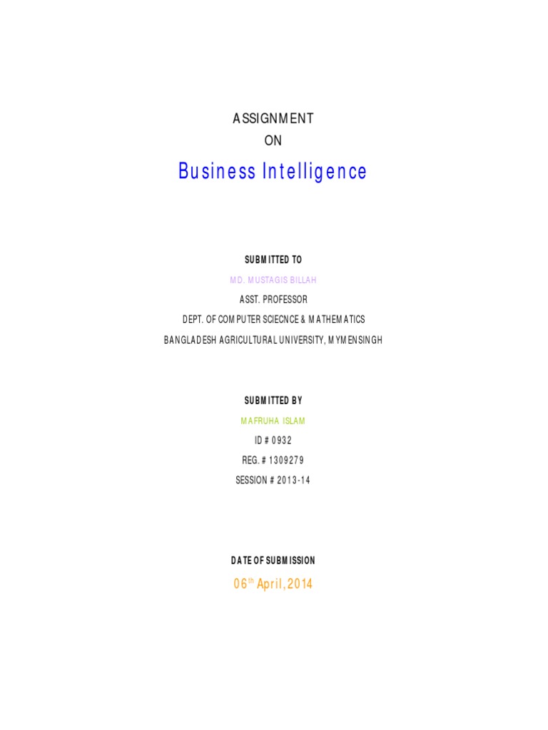 Business Intelligence PDF | PDF | Business Intelligence | Analytics