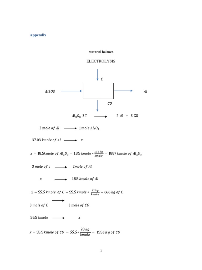 Mass Balance | PDF