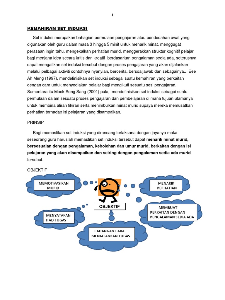 Kemahiran Set Induksi | PDF