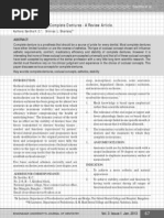 Monoplane Occlusion Summary Review | PDF | Dentures | Tooth