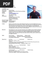 Captain Richard Lee's Marine CV | PDF | Sea Captain | Yacht
