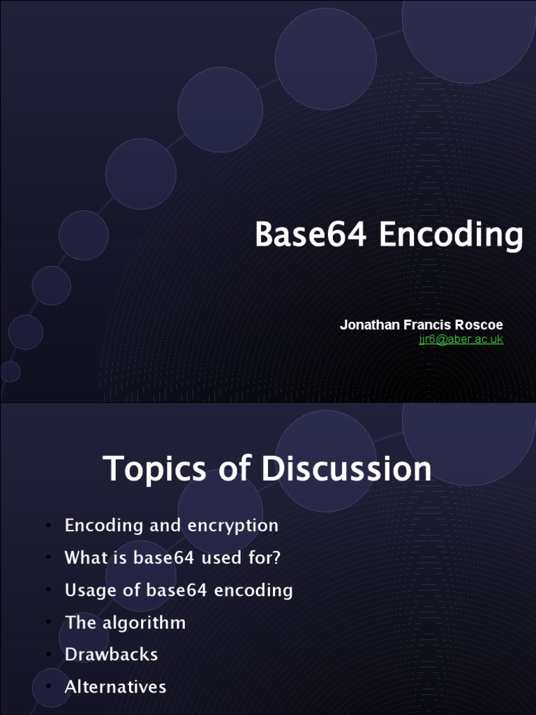 A Quick Guide To Base64 | PDF | Bit | Naming Conventions