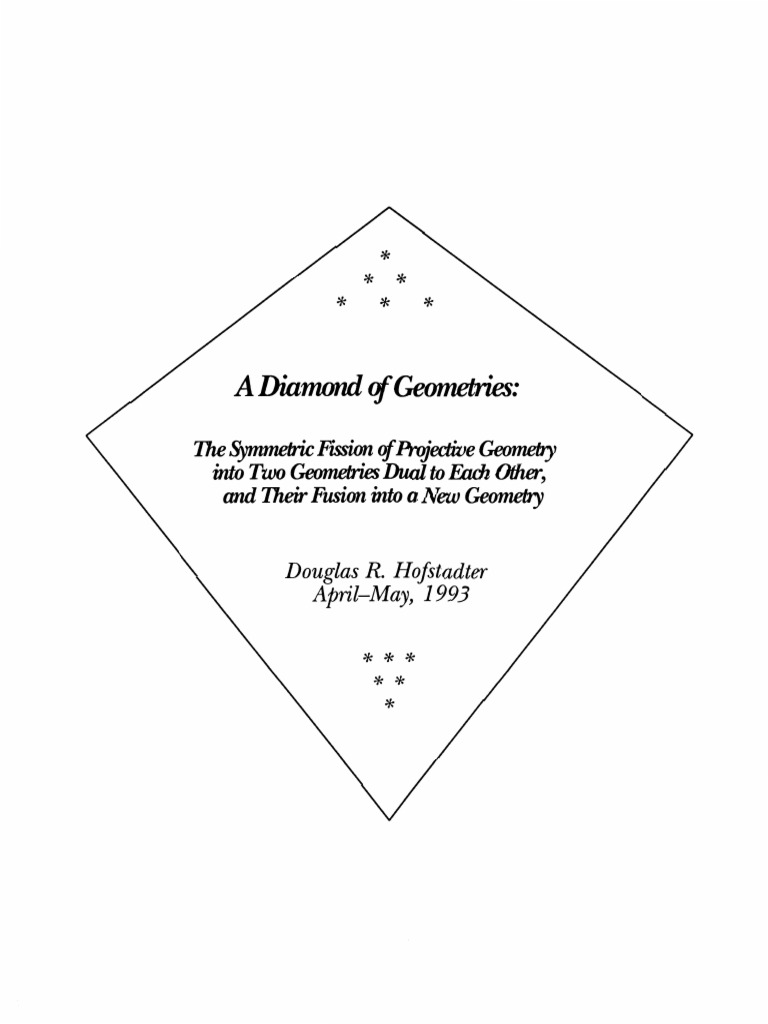 Om Diamond | PDF | Projective Geometry | Line (Geometry)