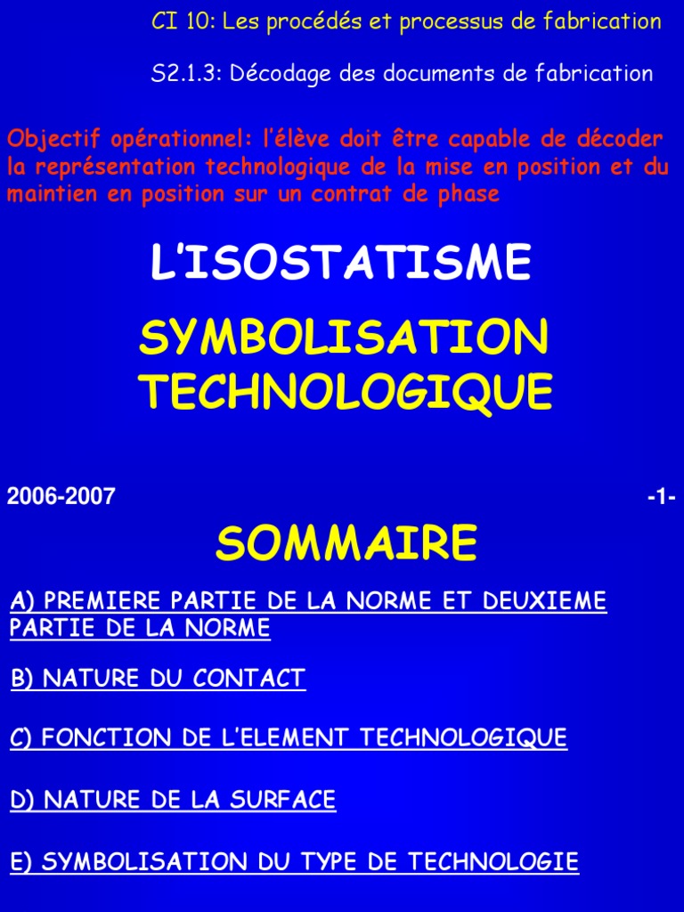Cours Symbolisation Tecnologique | PDF | Science | Ingénierie