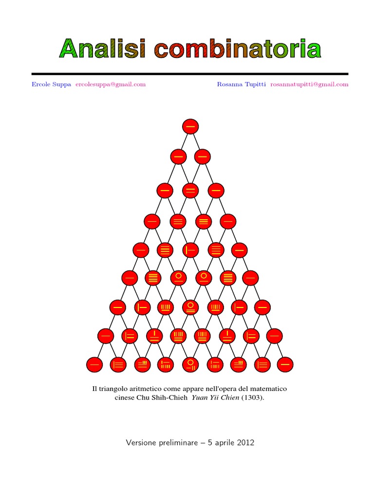 Calcolo Combinatorio Suppa Tupitti | PDF