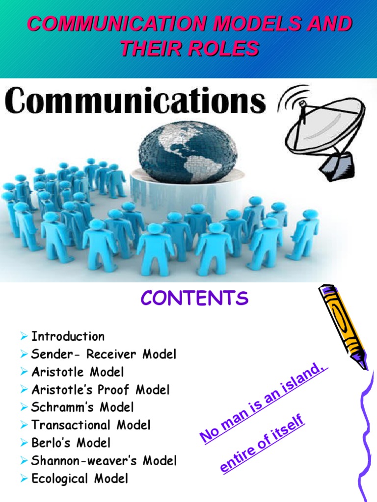 Models of Communication | PDF | Action (Philosophy) | Communication