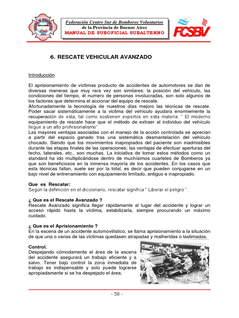 Rescate Vehicular Avanzado: Guía SEO | PDF | Tecnología | Historia