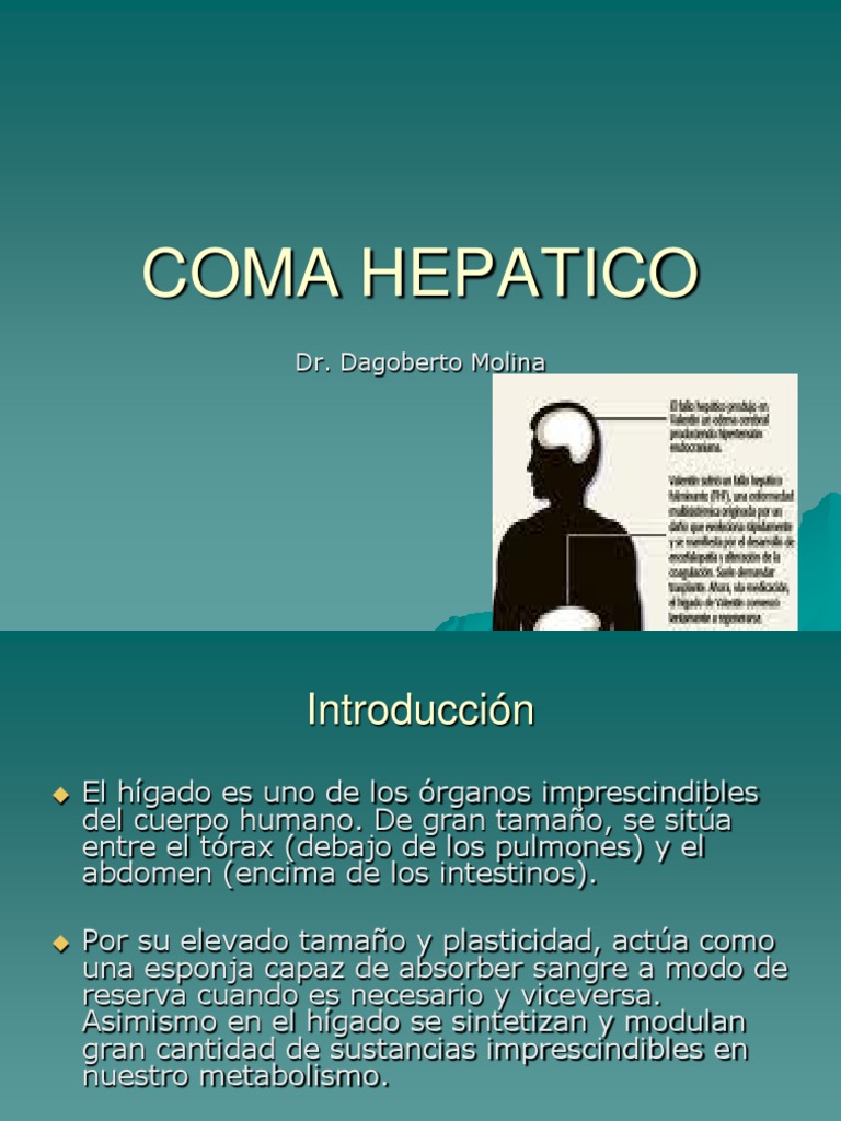 Coma Hepático: Causas y Clasificación | PDF