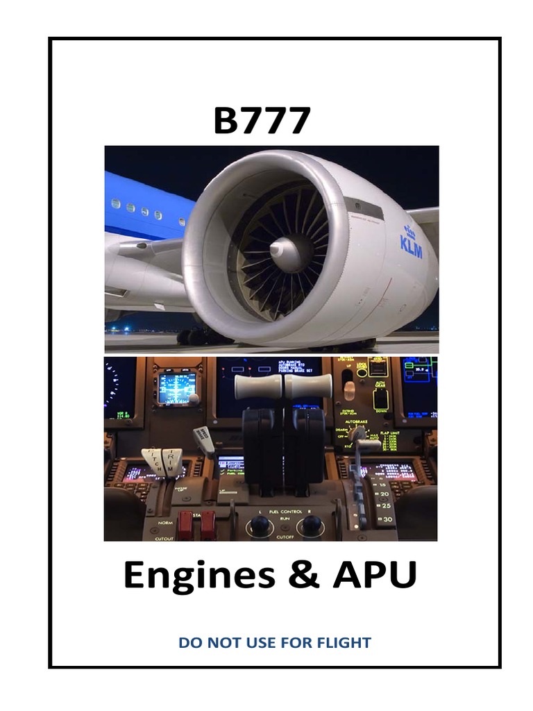 B777-Engines and APU | PDF | Turbine | Gas Turbine