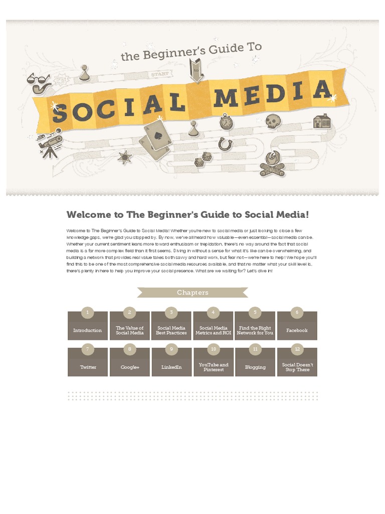 The Beginners Guide To Social Media | PDF | Social Media | Popular ...