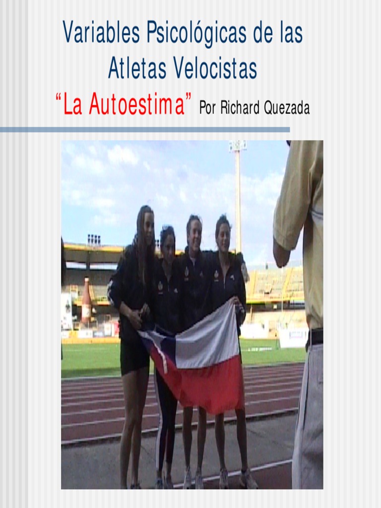 Autoestima en El Atletismo Por Richard Quezada | PDF | Autoestima ...