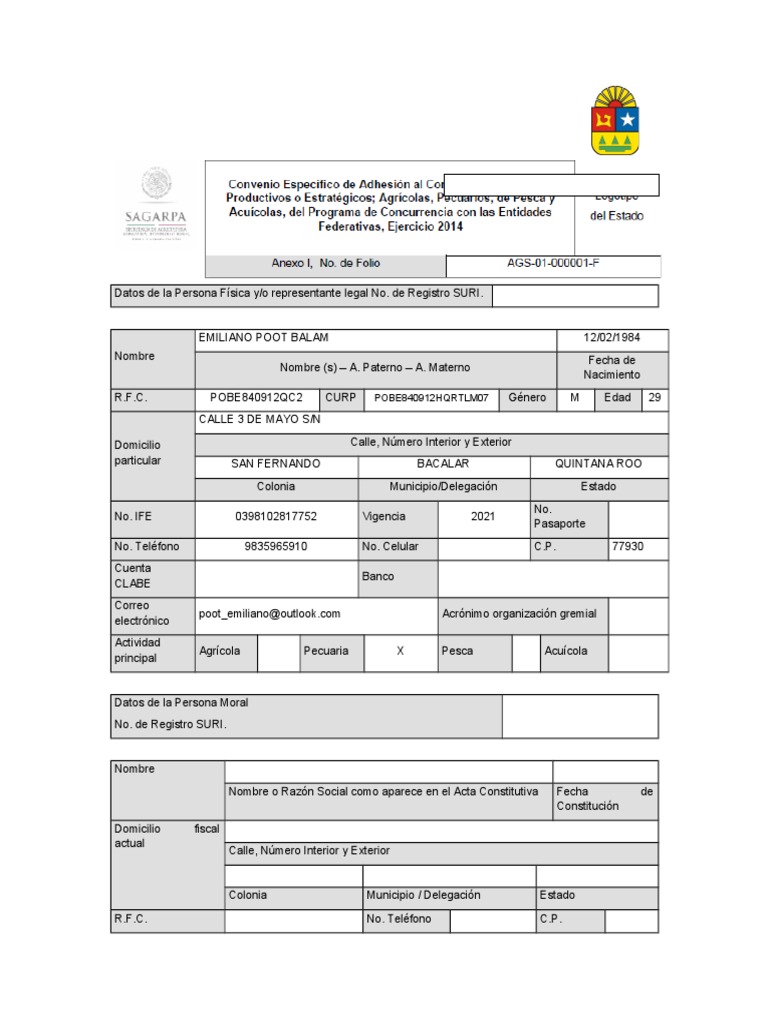 Anexo I. Formato Convenio Específico de Adhesión | PDF | Federación | Pena capital
