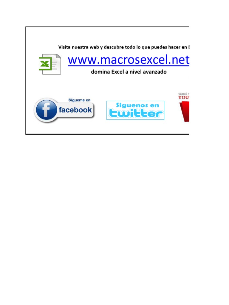 Macros Excel Vba Textbox Formato Fecha Automatica | PDF