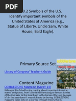 U.S. Symbol Webquest Show | PDF | Rubric (Academic) | Communication