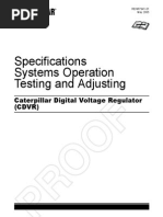 Cat MCS Control Panel MCS-3 | PDF | Technology & Engineering