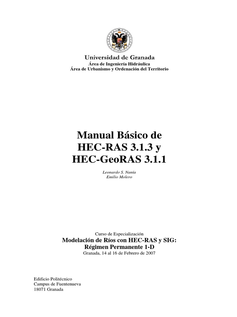 Manual Bsico Hec Ras 3.1.3. Hec Georas 3.1.1 | PDF | Business