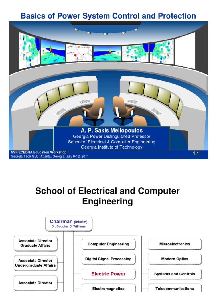 Basics of Power System Control and Protection | PDF | Electric Power ...