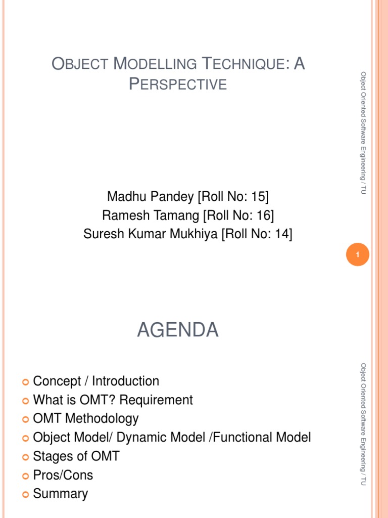 What Are Models Of Object Modeling Techniques - Design Talk