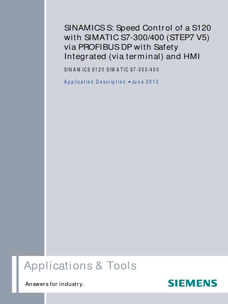 SINAMICS S120 DP at S7-300400 DOCU V1d0 en | PDF | Input/Output | Parameter (Computer Programming)