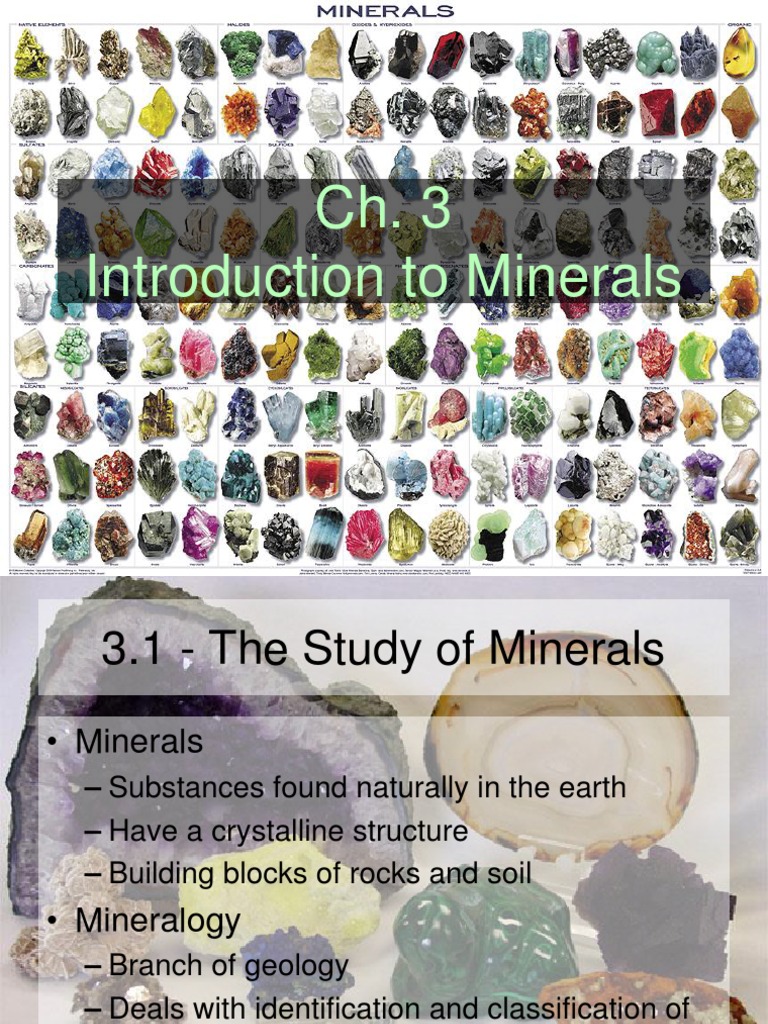Introduction to Minerals | Minerals | Natural Materials