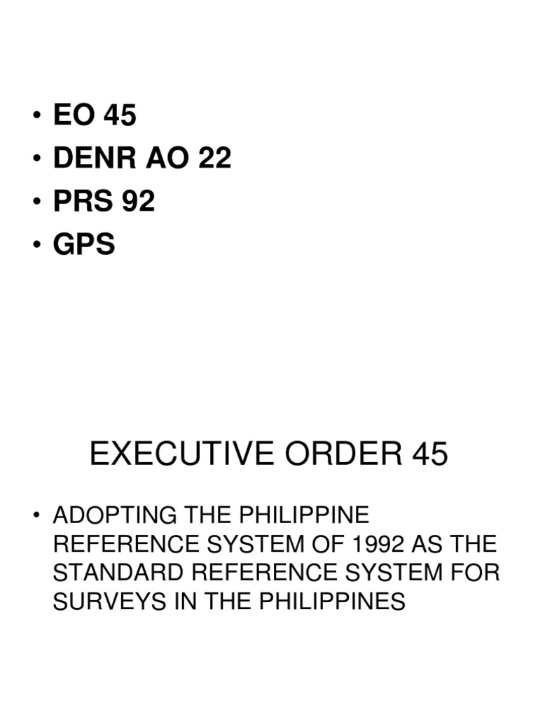 Prs 92 | Global Positioning System | Surveying