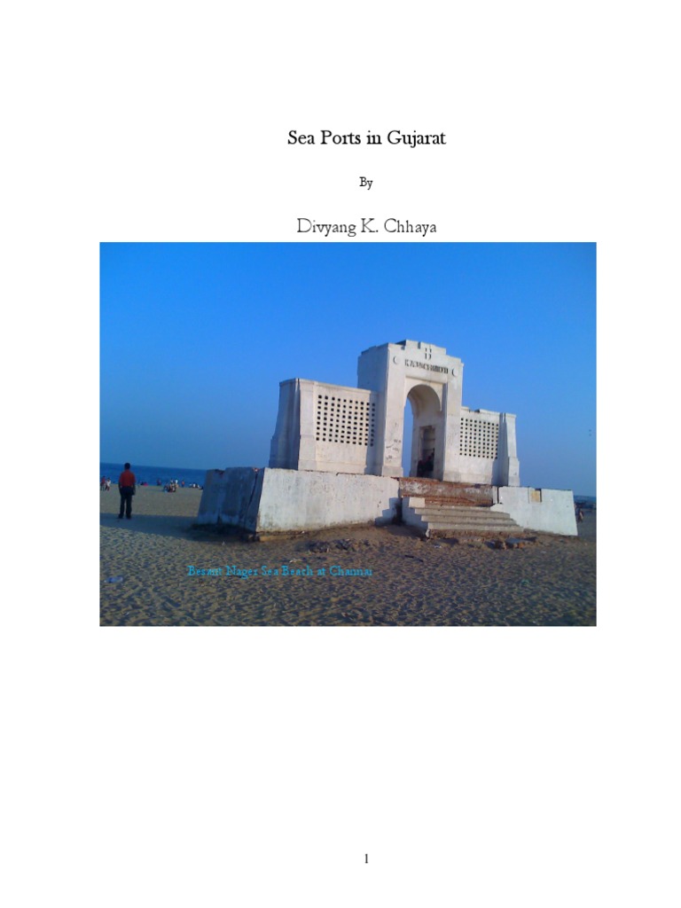 Gujarat Sea Ports | PDF | Port | Gujarat