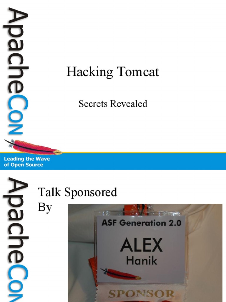 Hacking Tomcat Pdf Java Server Pages Java Servlet
