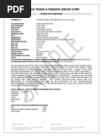 Msds Sugar Cane Molases | PDF | Molasses | Sugarcane
