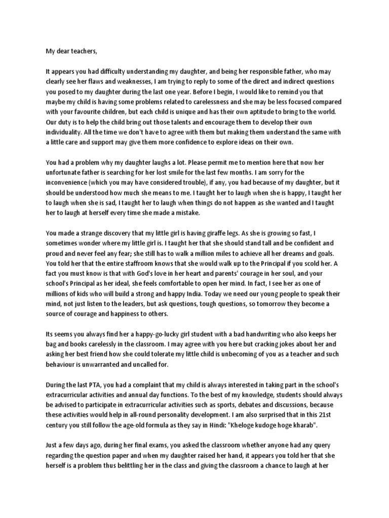 My Dear Teachers | Download Free PDF | Teachers | Teaching And Learning