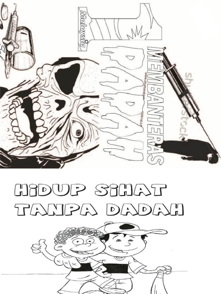 Poster Anti Dadah | PDF | Language Arts & Discipline | Home & Garden