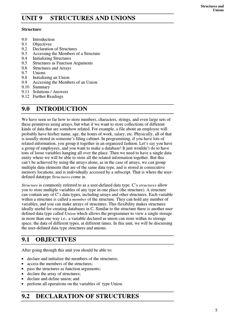 MCS-011 Block 3 | PDF | Pointer (Computer Programming) | C (Programming Language)