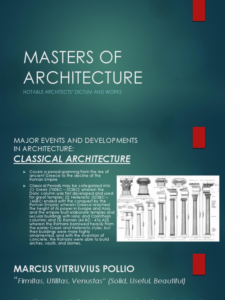 Masters of Architecture | Download Free PDF | Art Media | Design
