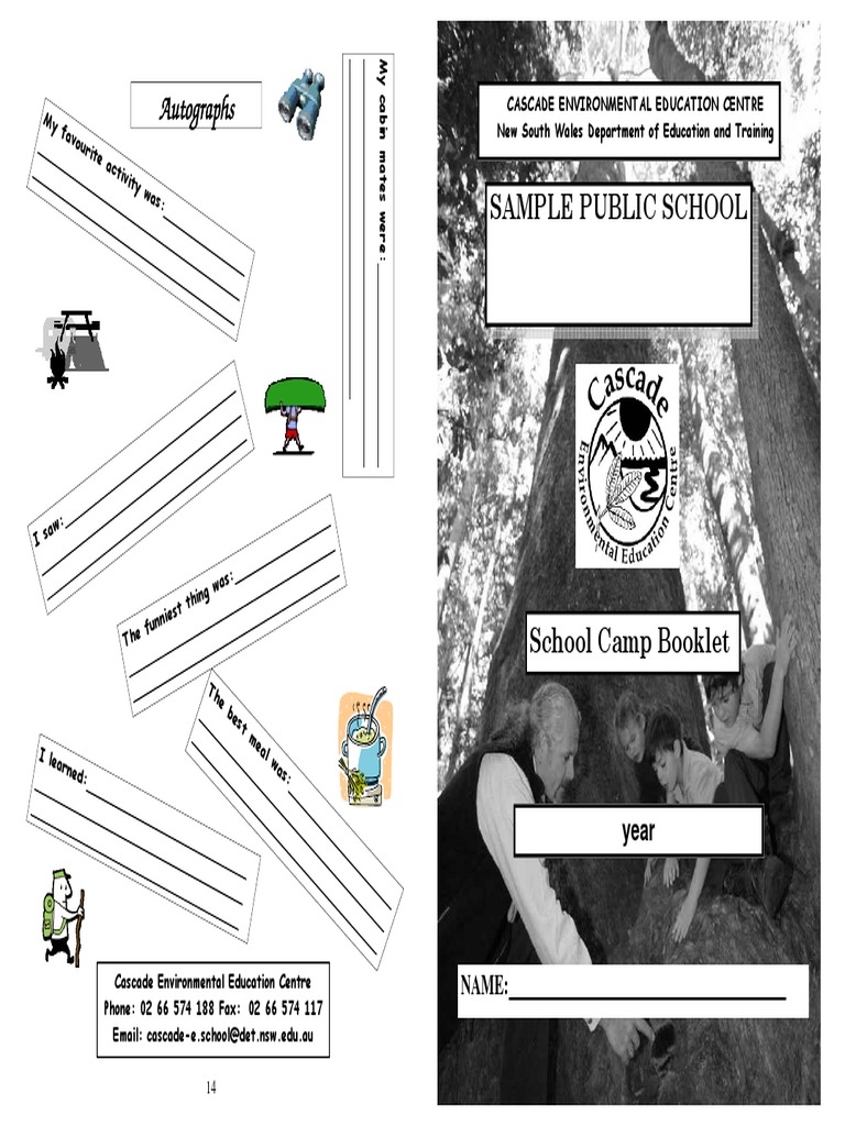 Autographs: Sample Public School | PDF | Leisure