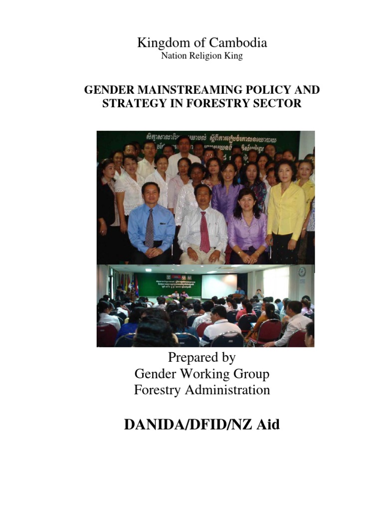 Gender Policy and Strategy English Verson | PDF | Gender Mainstreaming ...
